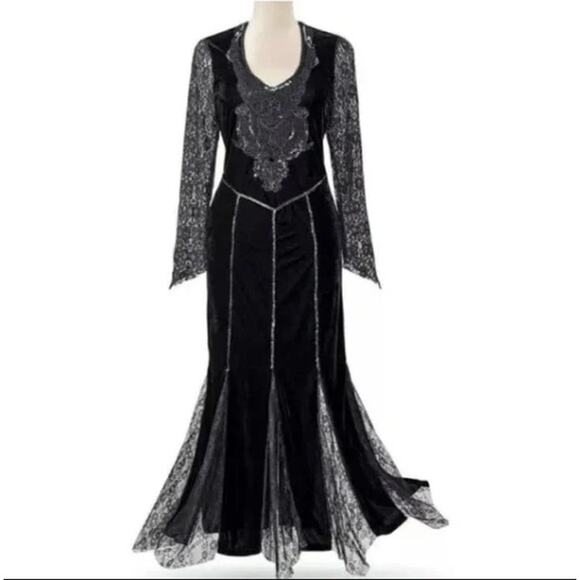 The Pyramid Collection | Dresses | The Pyramid Collection Black Velvet ...